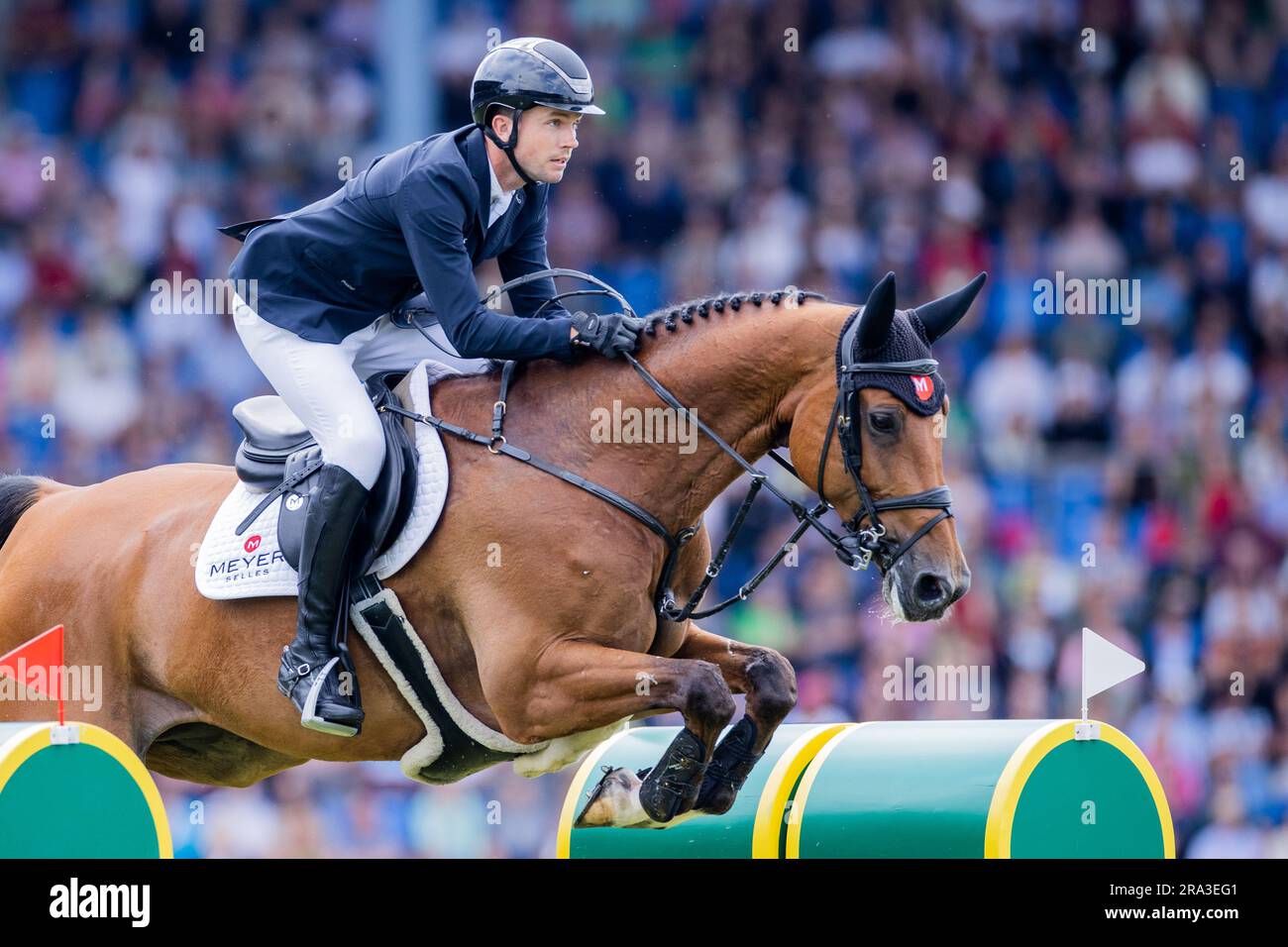 Aachen, Germany. 30th June, 2023. Equestrian sport, jumping: CHIO ...
