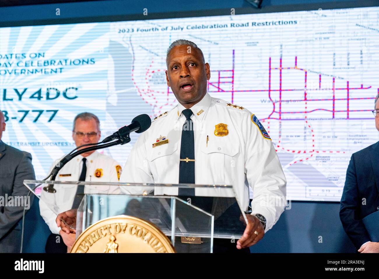 Washington Metropolitan Police Department Interim Chief of Police Ashan ...