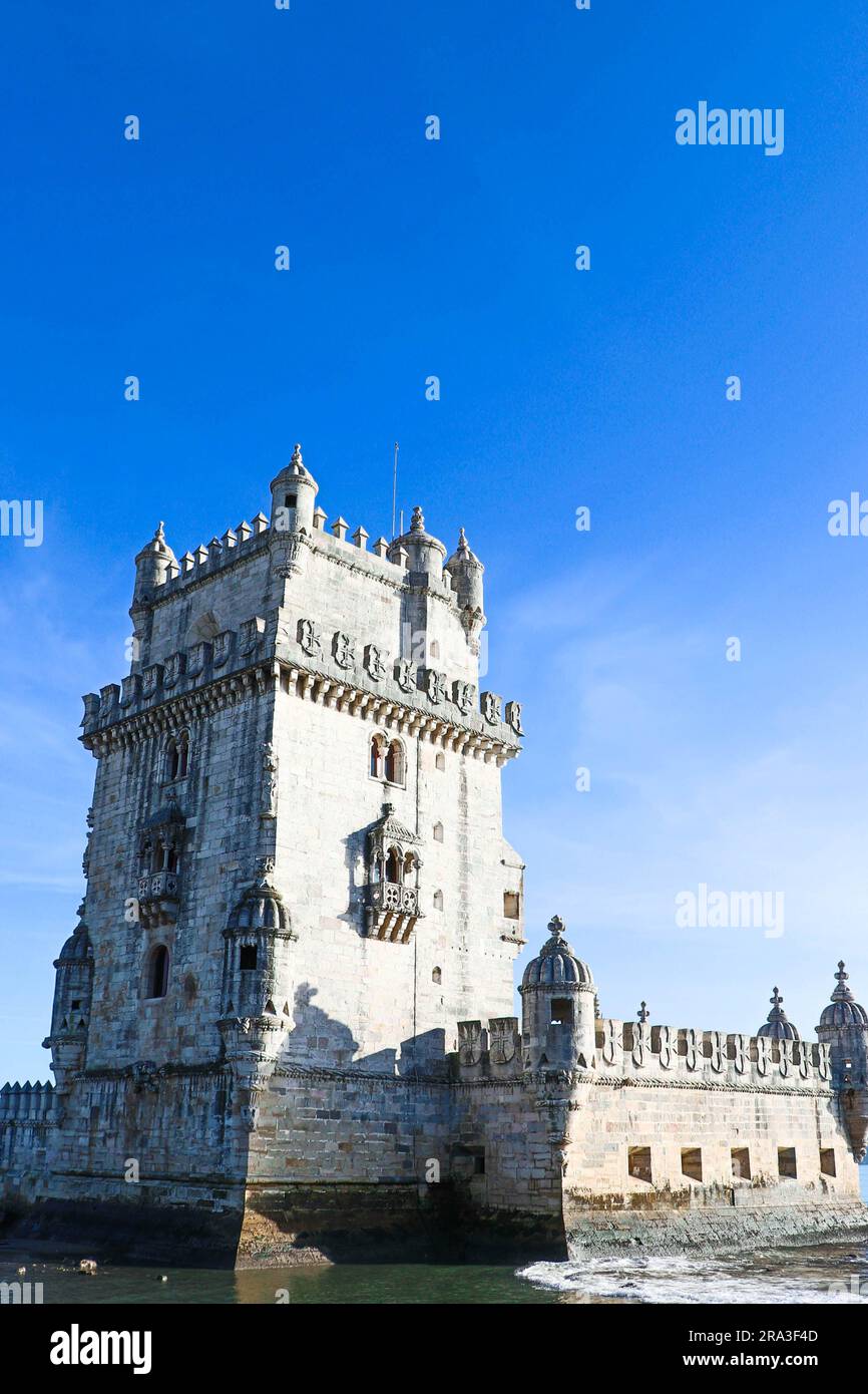 lisbon portugal castle Stock Photo - Alamy