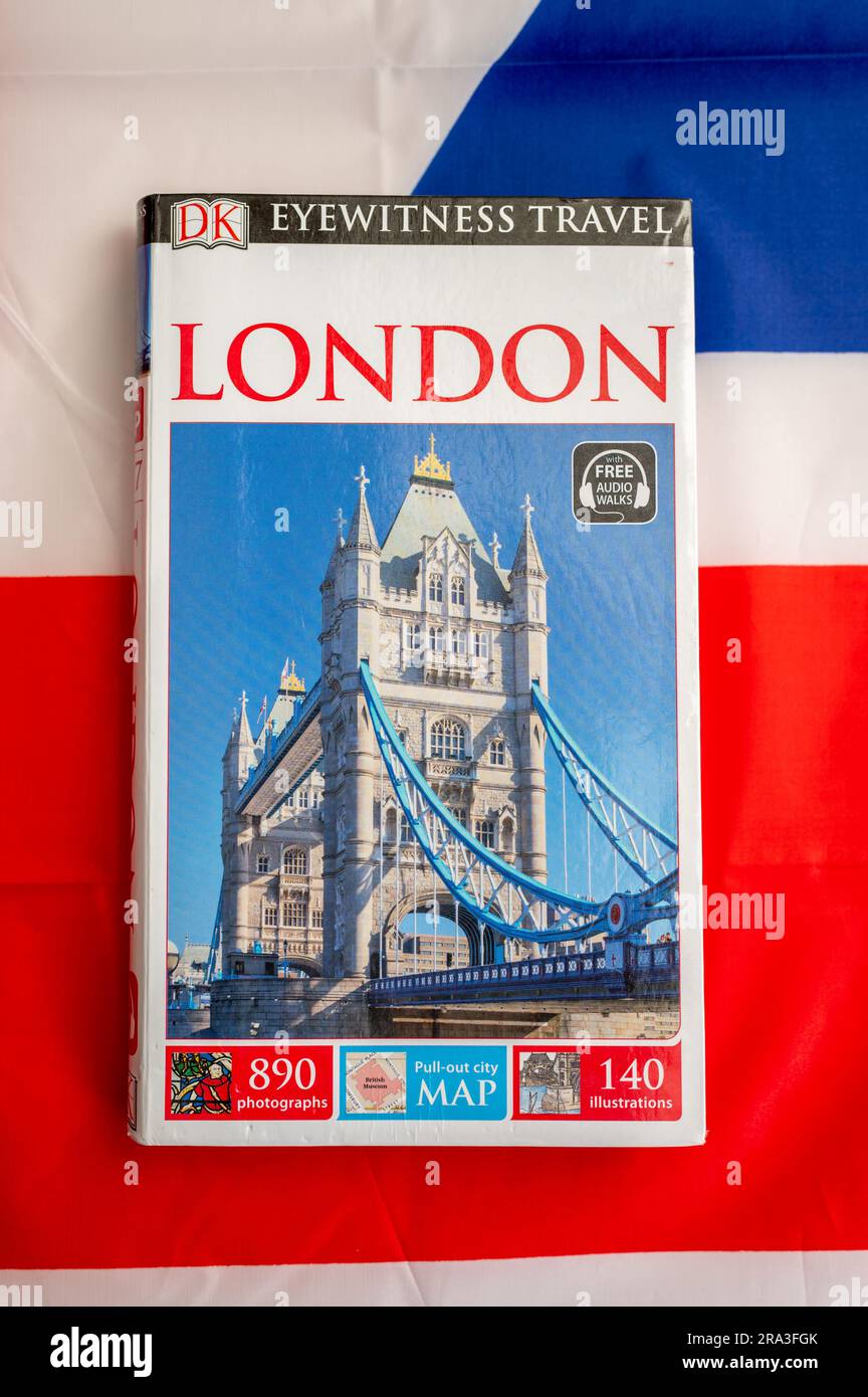 Calgary, Alberta - June 24, 2023: Cover of an Eyewitness Travel guide ...