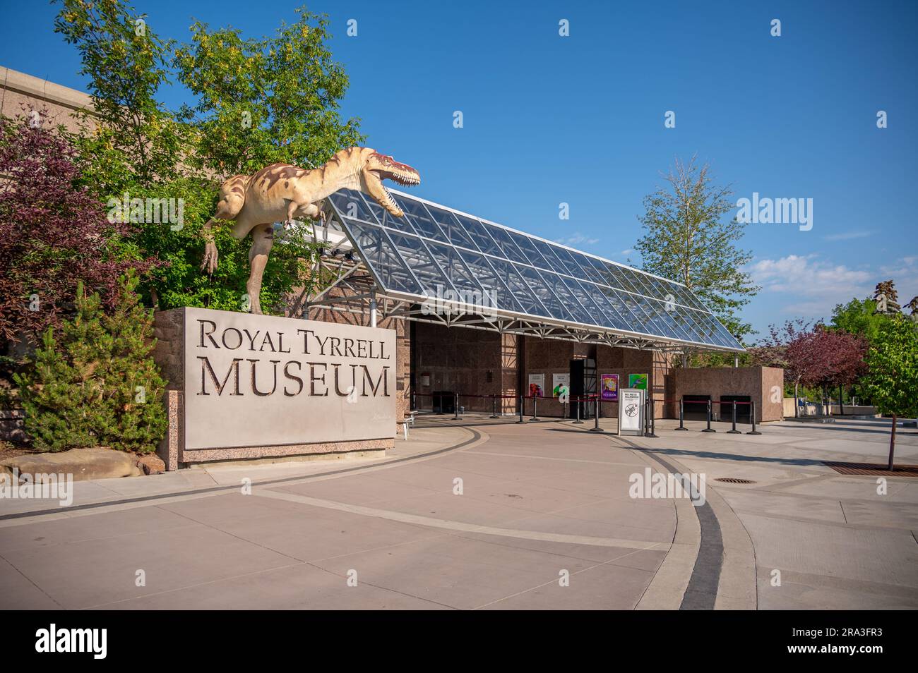 Drumheller, Alberta - June 25, 2023: Exterior of the famous Royal ...