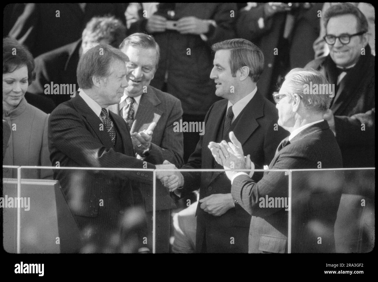 Jimmy Carter is sworn in as 39th President of the United States by ...
