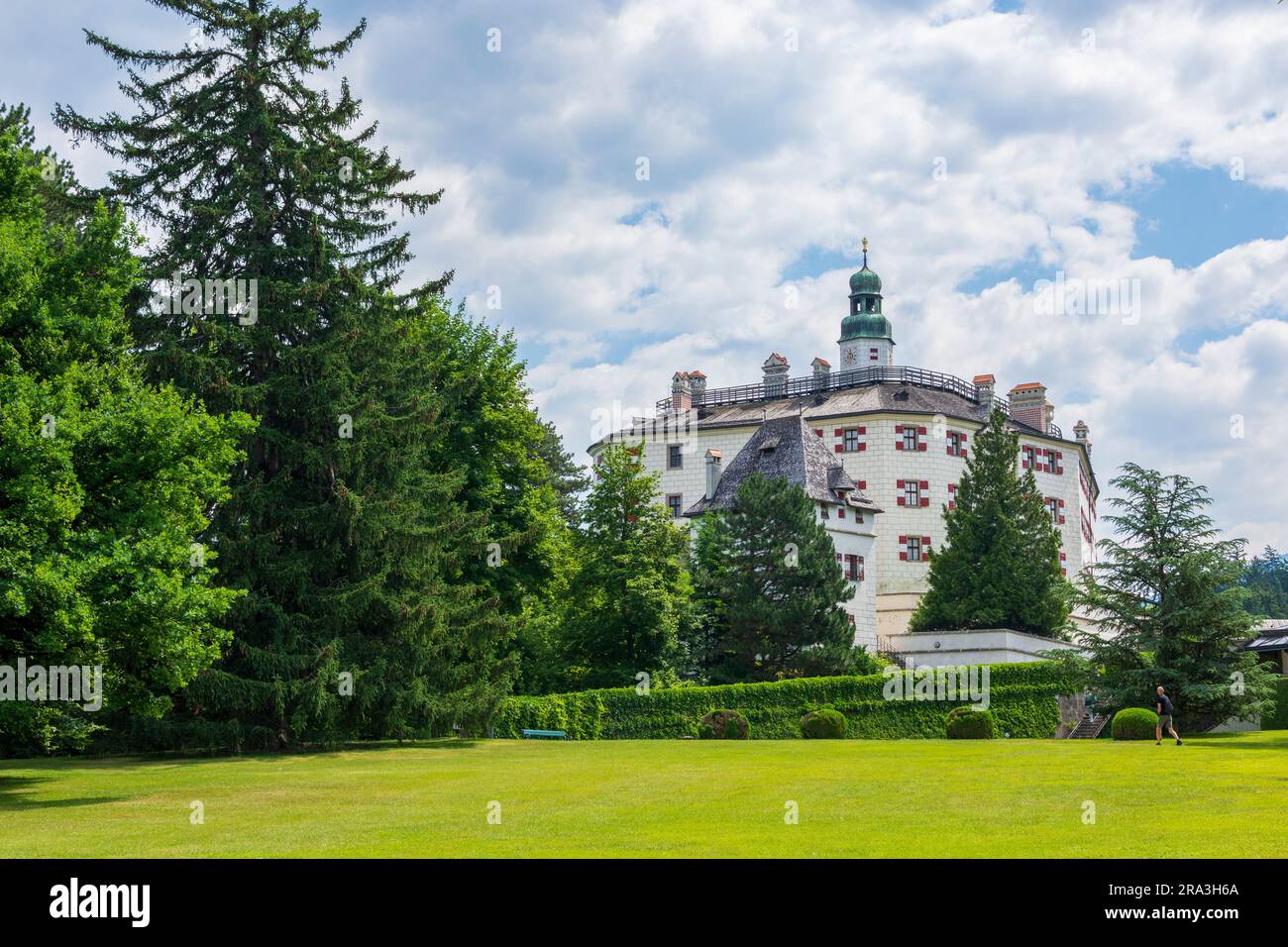 Innsbruck: Schloss Ambras Castle in Region Innsbruck, Tirol, Tyrol ...