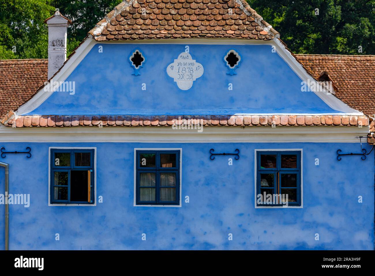The Village of Viscri in Romania Stock Photo - Alamy