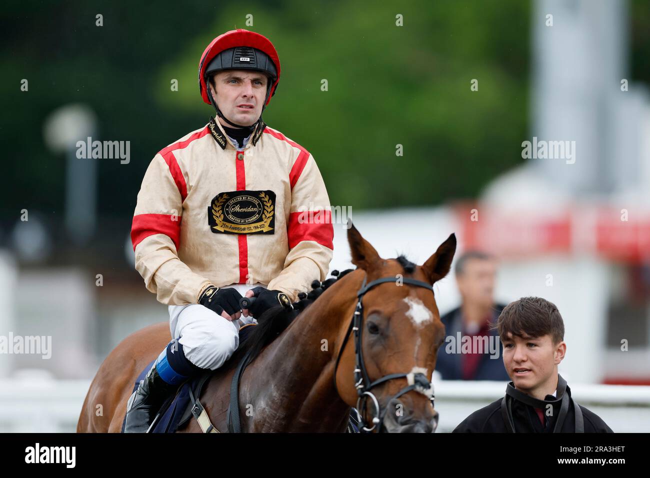 Jockey Connor Beasley during day two of the Seaton Delaval ...