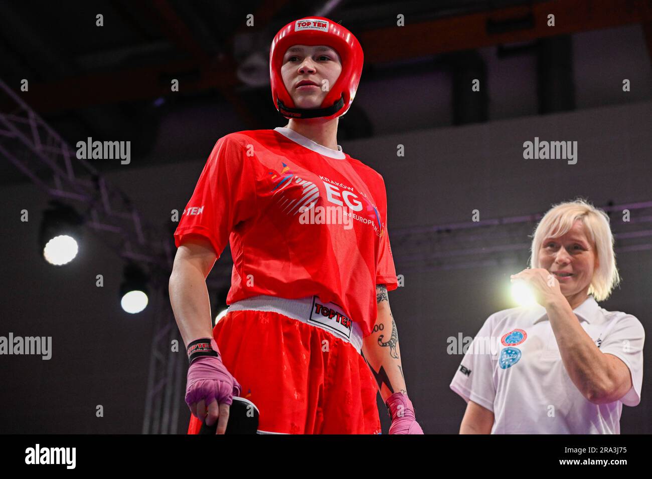 Krakow, Poland. 30th June, 2023. KRAKOW, POLAND - JUNE 30: Sam Delrock ...