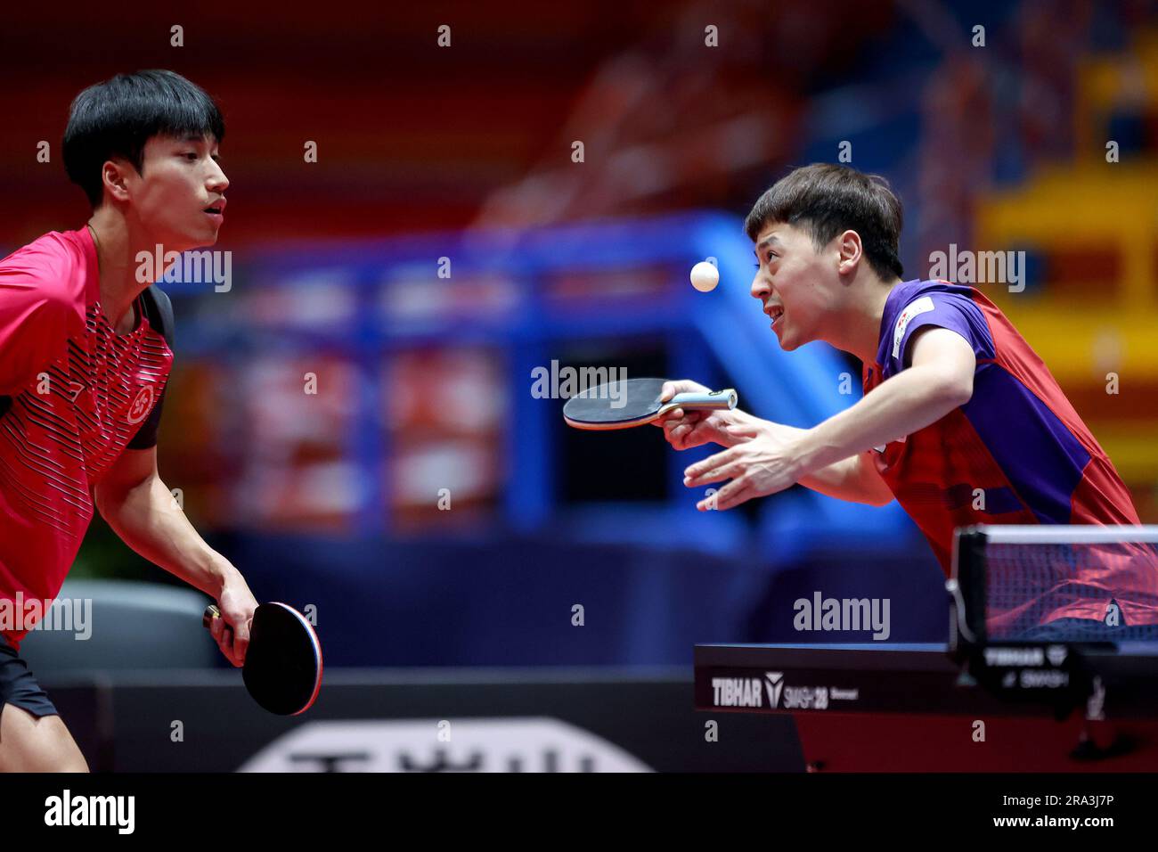 Zagreb, Croatia. 30th June, 2023. Liang Yanning, Xue Fei of China ...