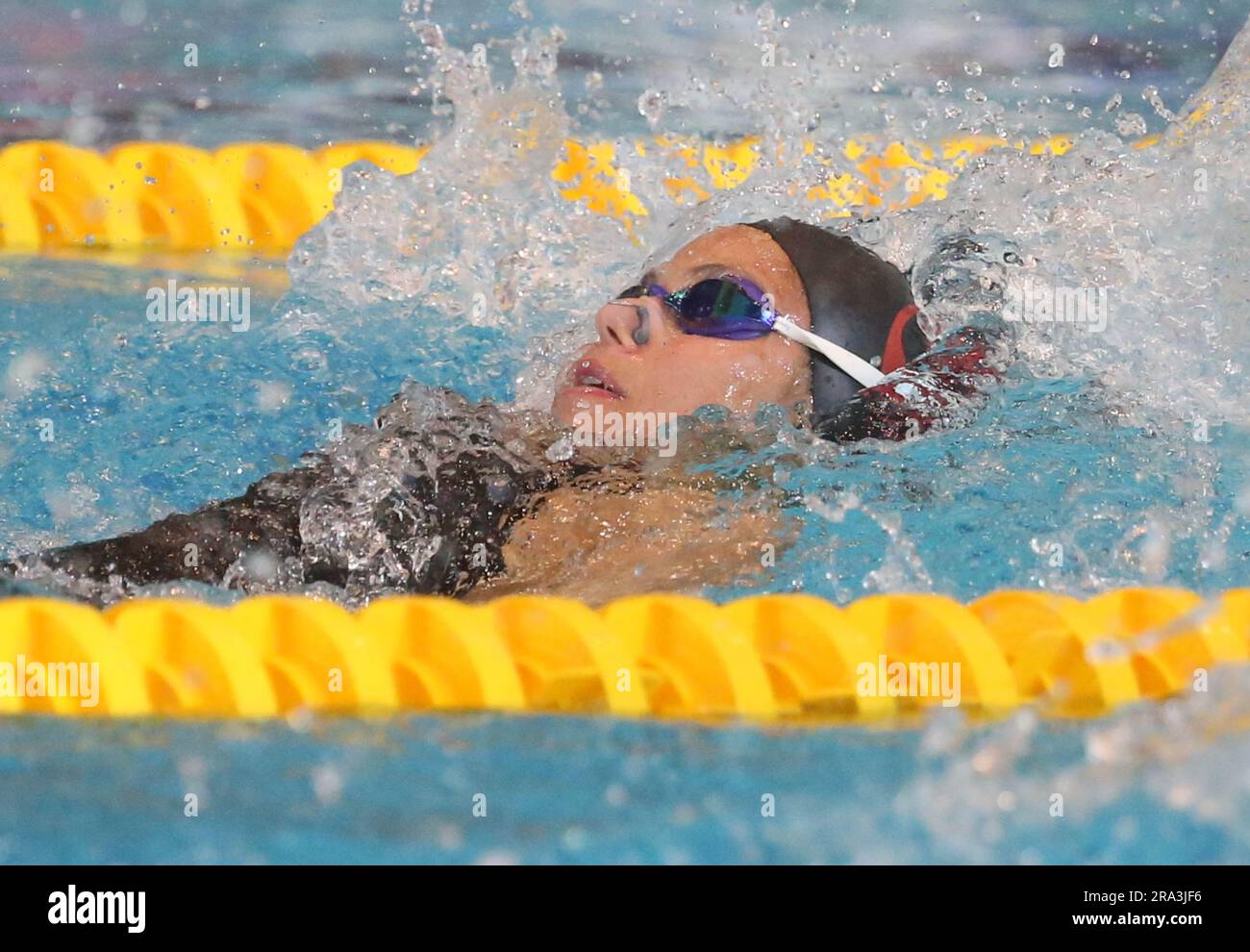 TEREBO Emma, Women Final 200 M backstroke during the French Elite ...