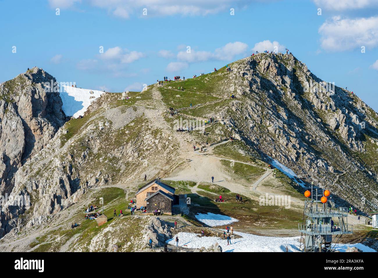 Innsbruck: mountain range Nordkette (Inntalkette), summit ...