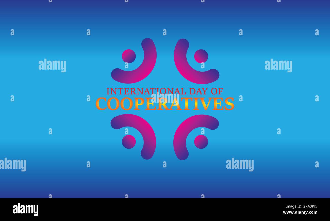 International Day of Cooperatives Logo, Vector, and Background Creative ...