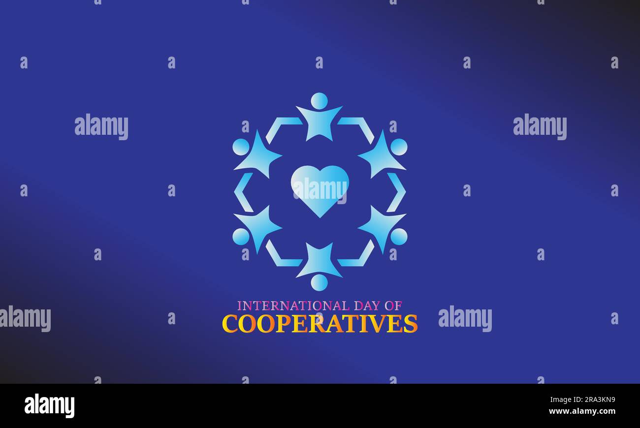 International Day of Cooperatives Logo, Vector, and Background Creative ...