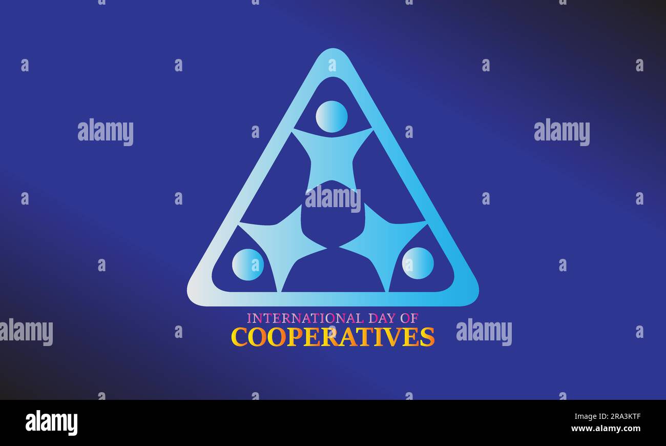 International Day of Cooperatives Logo, Vector, and Background Creative ...