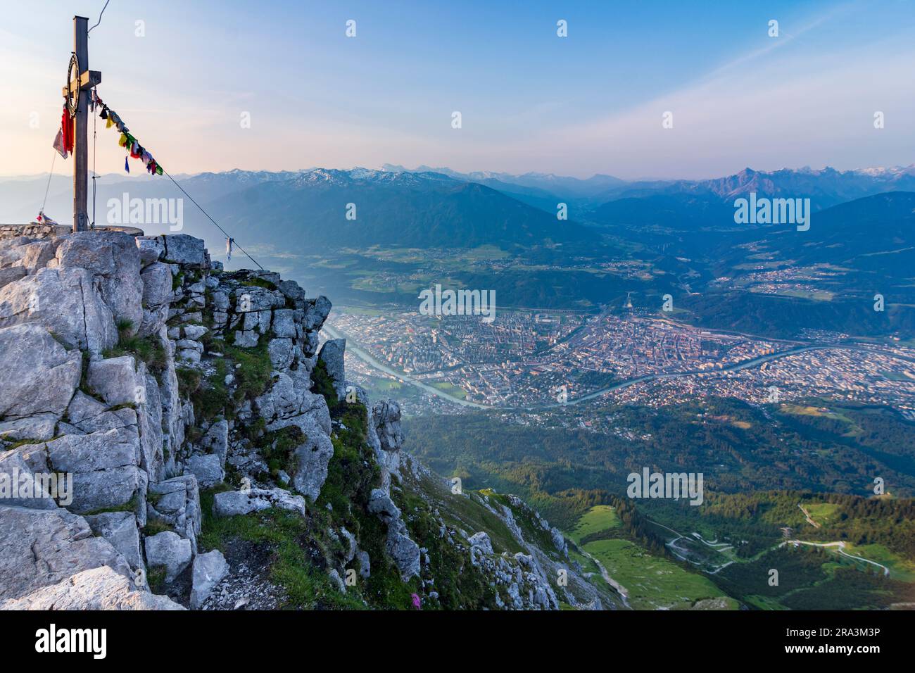 Summit hafelekarspitze hi-res stock photography and images - Alamy