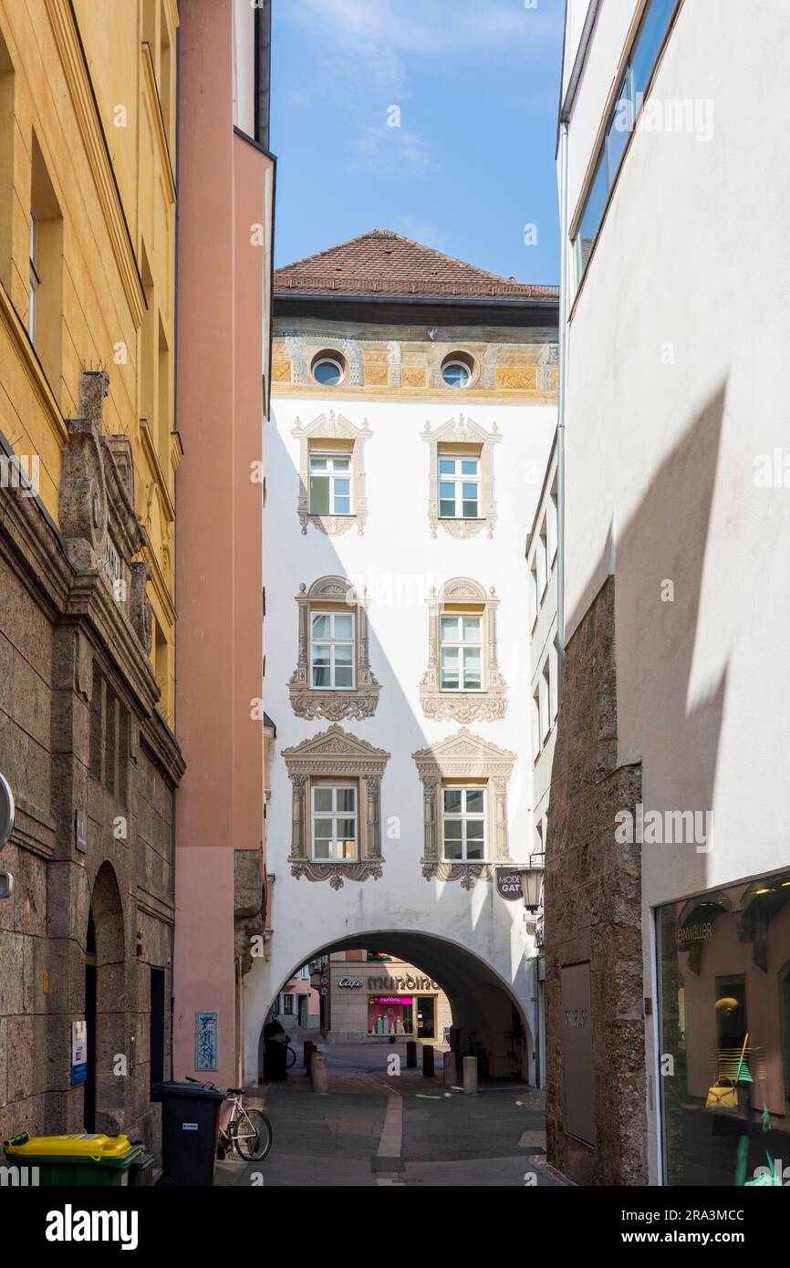 Innsbruck: tower Kolbenturm in Old Town in Region Innsbruck, Tirol ...