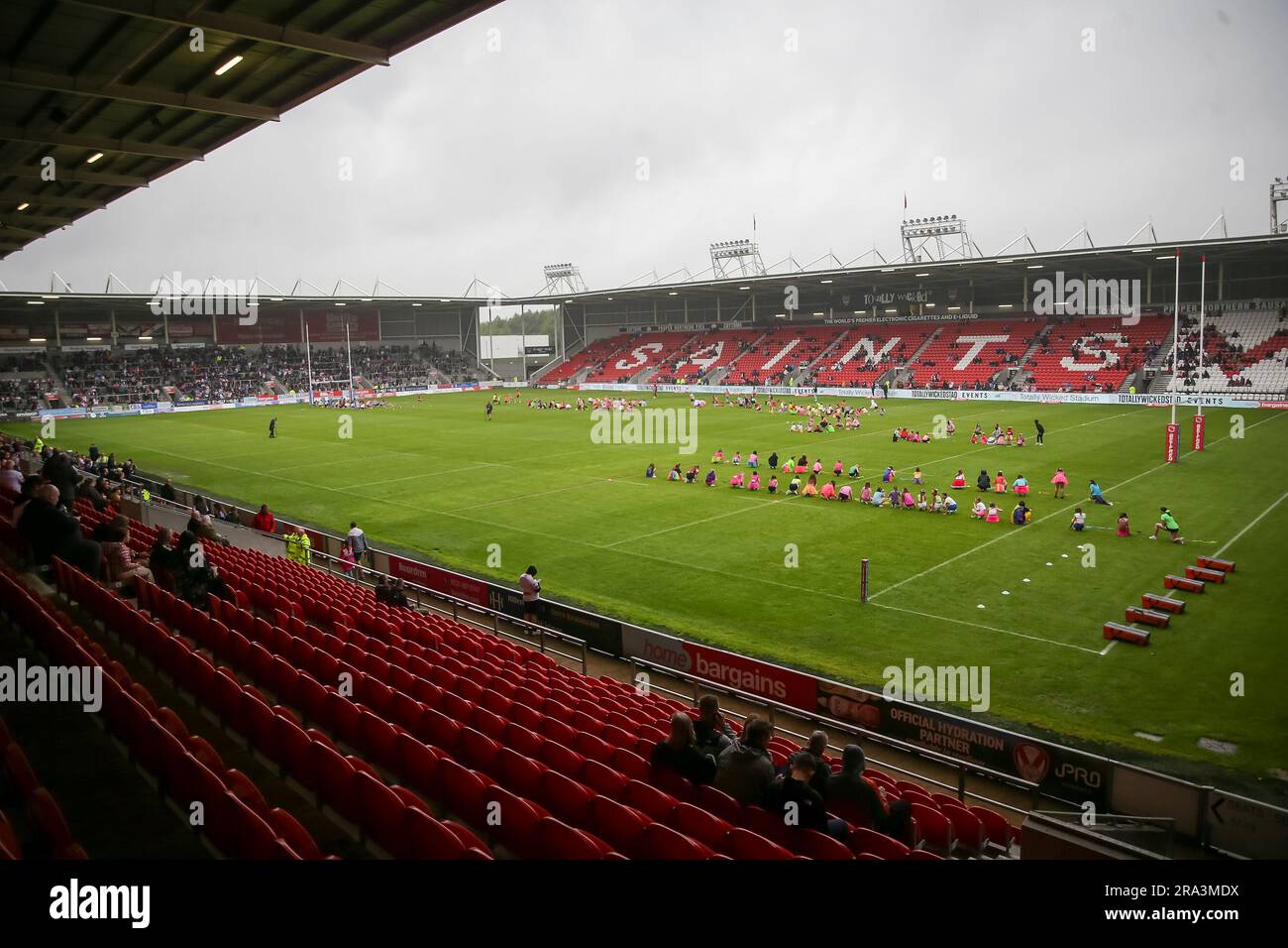 GENERAL STADIUM VIEW *** during the Betfred Super League match between ...