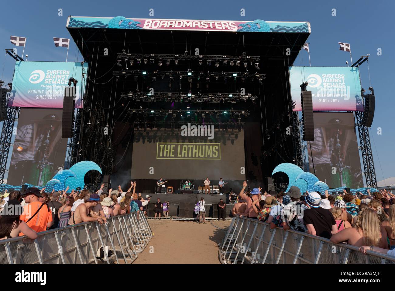 The Lathums, Boardmasters Festival 2022 Stock Photo - Alamy