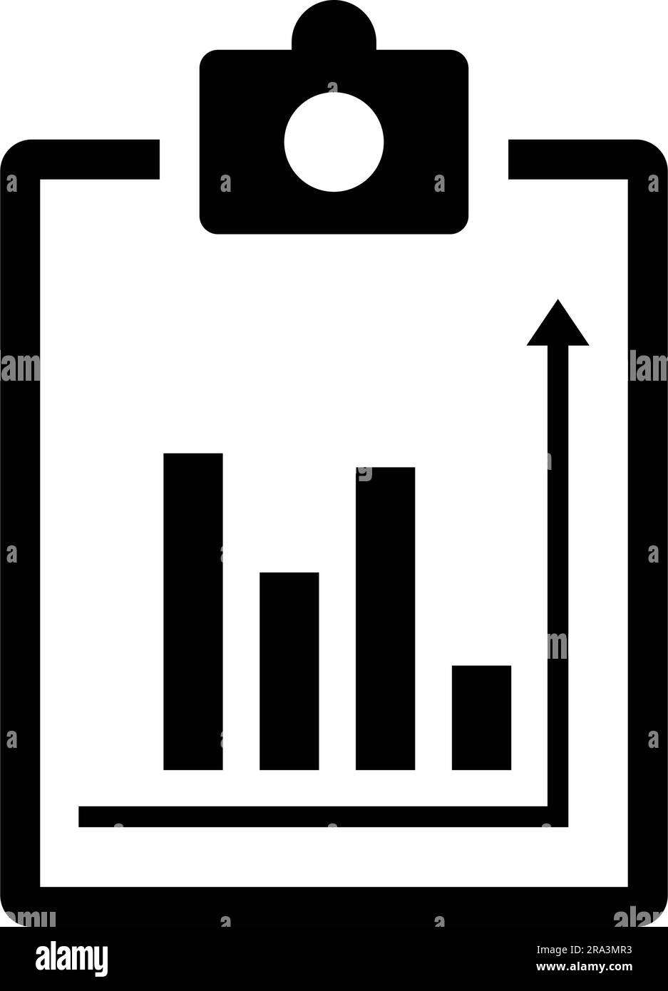 Bar Chart Report icon. use in mobile and app development or commercial ...