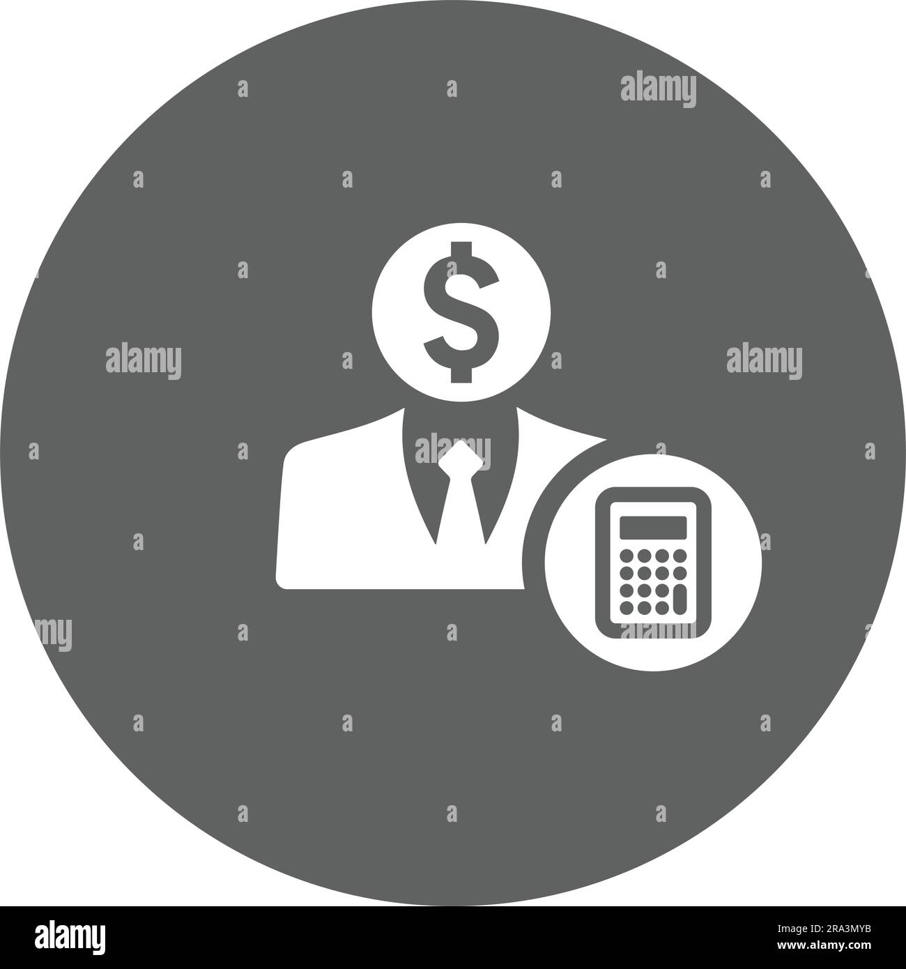 Accountant Visor Icon