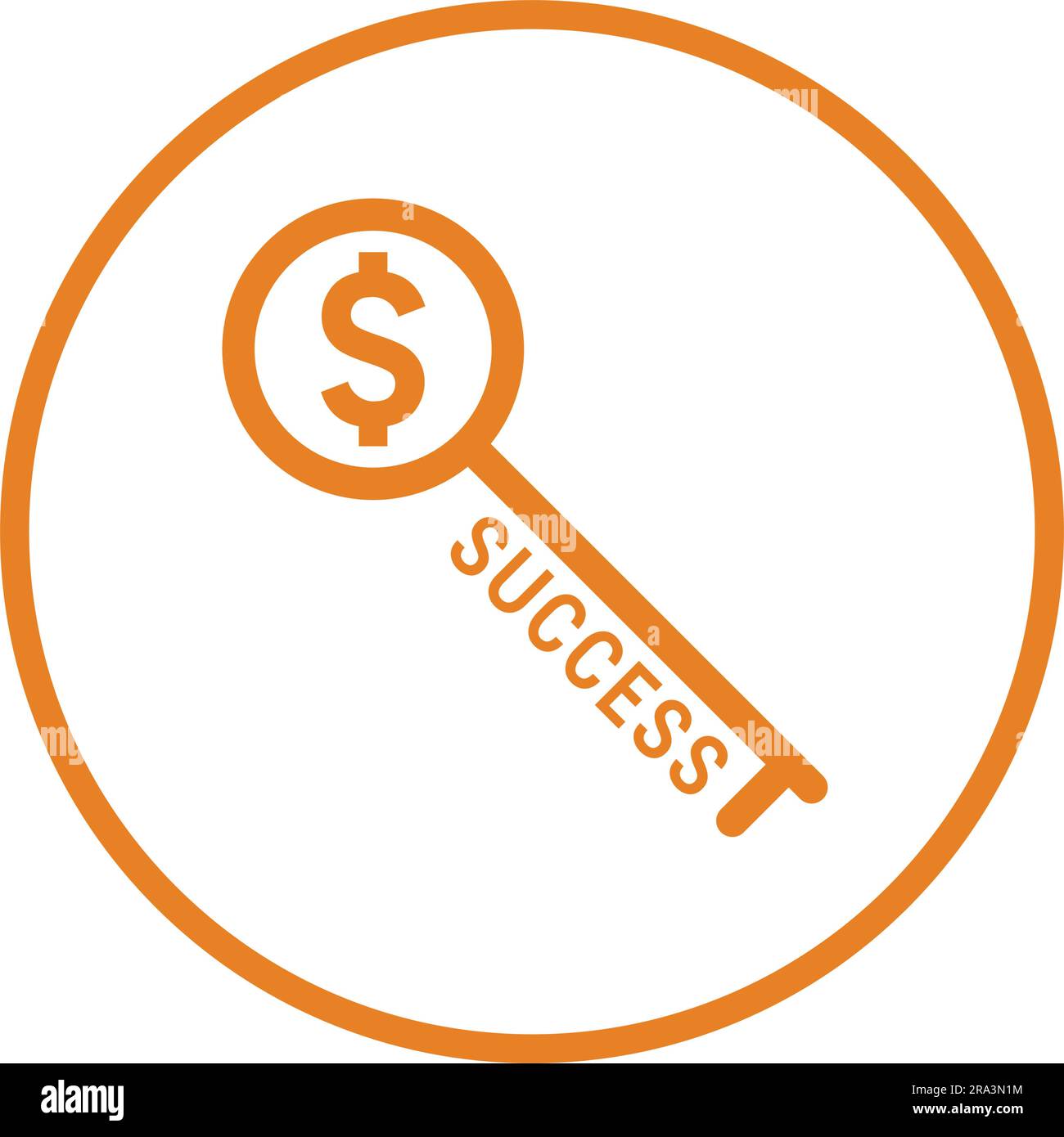 Business Success Key icon. Fully editable vector EPS use for printed ...