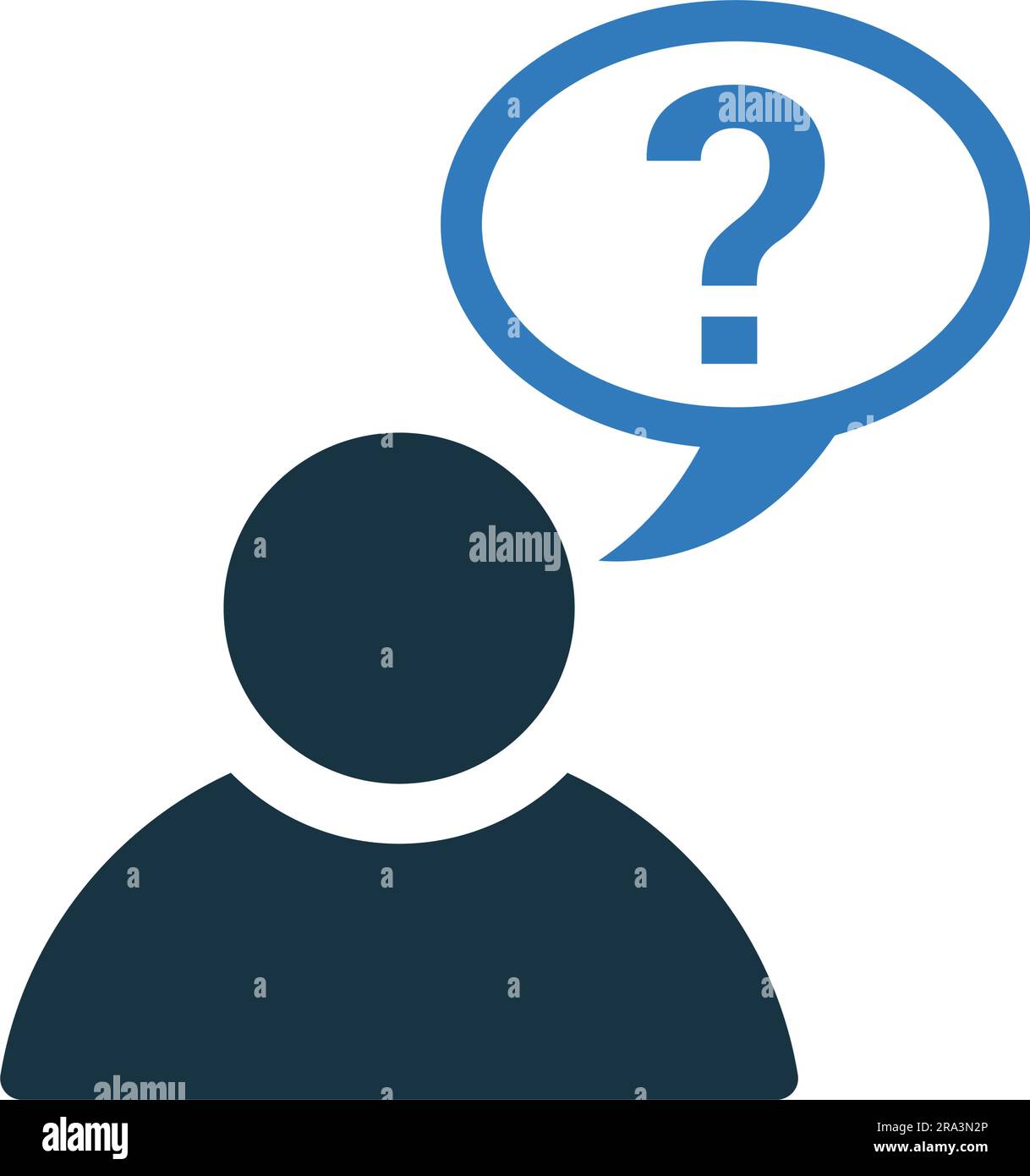 Ask Question icon. use in mobile and app development or commercial ...