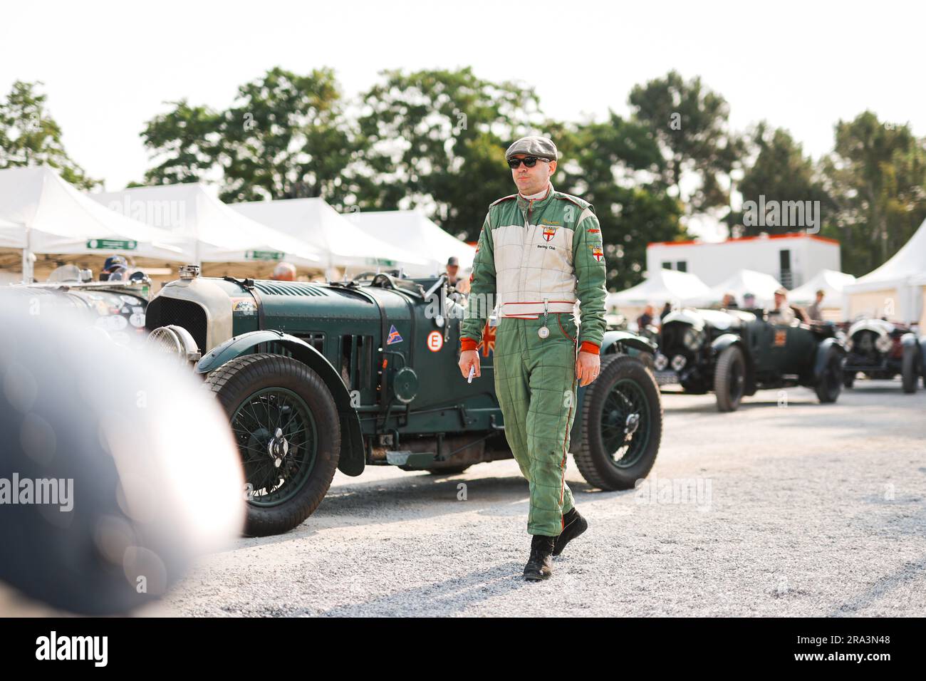 Benjafield's Racing Club, Bentley, ambiance during the Le Mans Classic ...