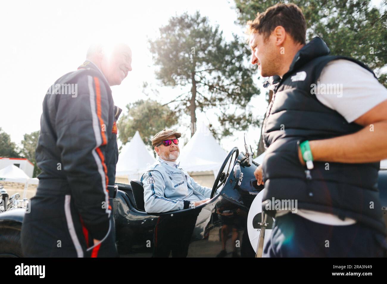 HARMAN Guy (gbr), Bentley 3L Speed, 1927, portrait during the Le Mans ...