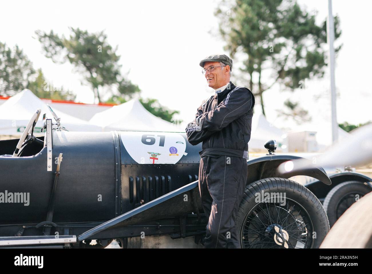 RATCLIFFE David (gbr), Bentley 3L Speed, 1927, portrait during the Le ...