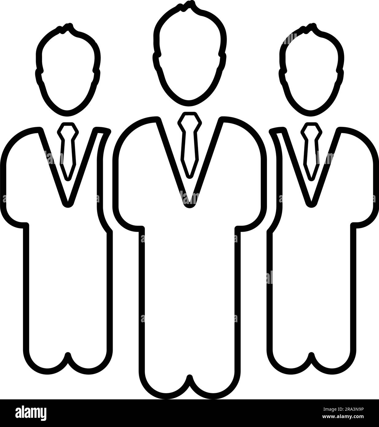 Business Man Group icon. use in mobile and app development or ...
