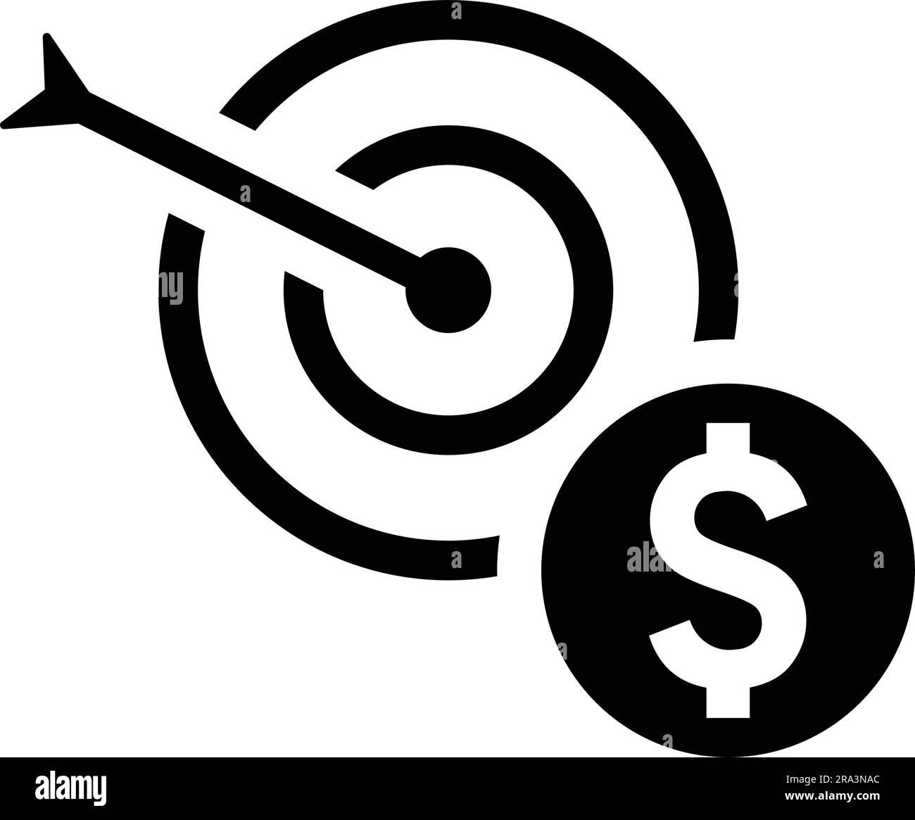 Money, profit, target icon . use in mobile and app development or ...