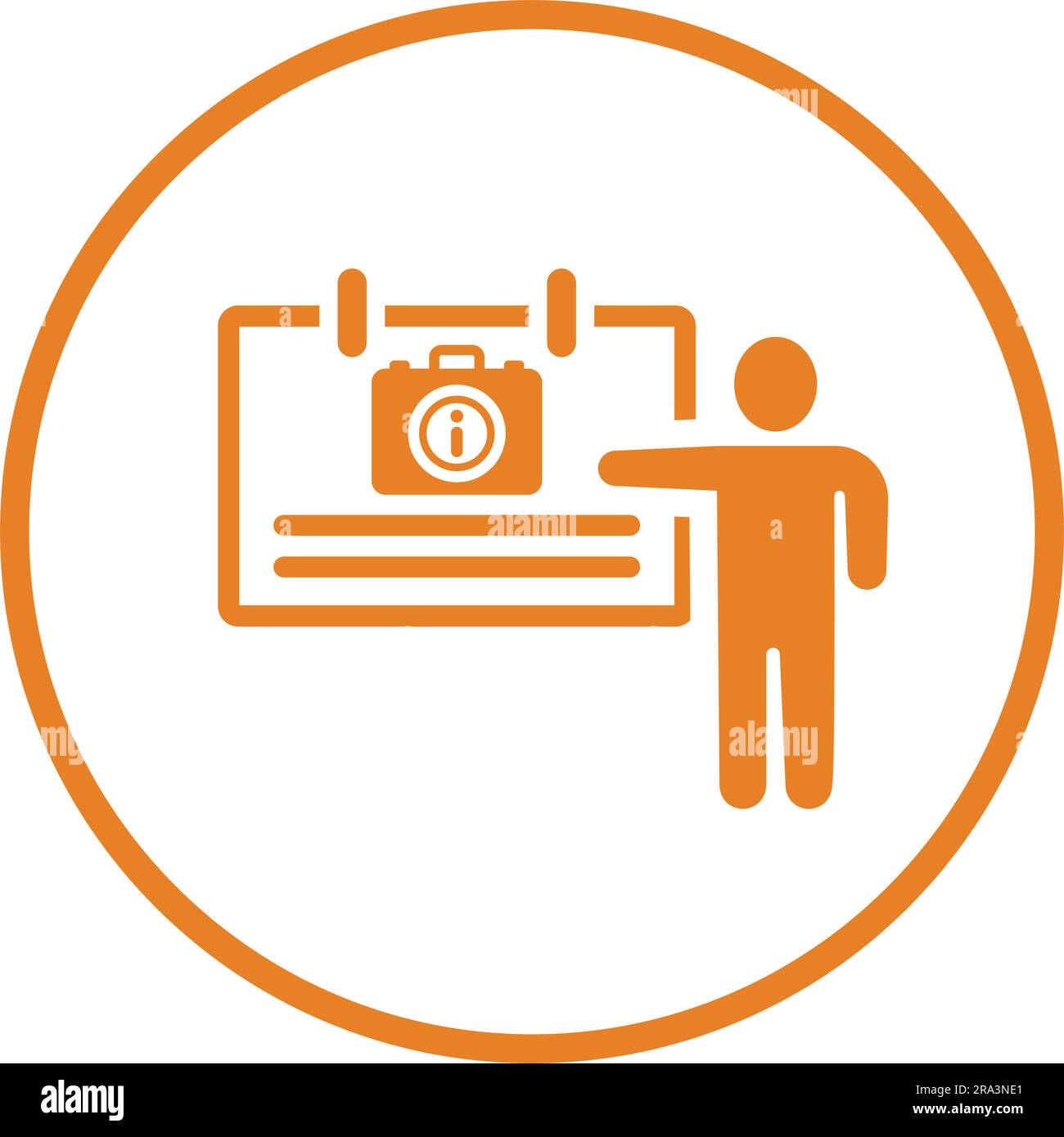 Business Instruction icon use in mobile and app development or ...