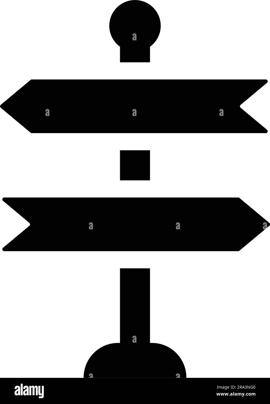 Direction Guide icon. symbol for use on mobile apps, print media and ...