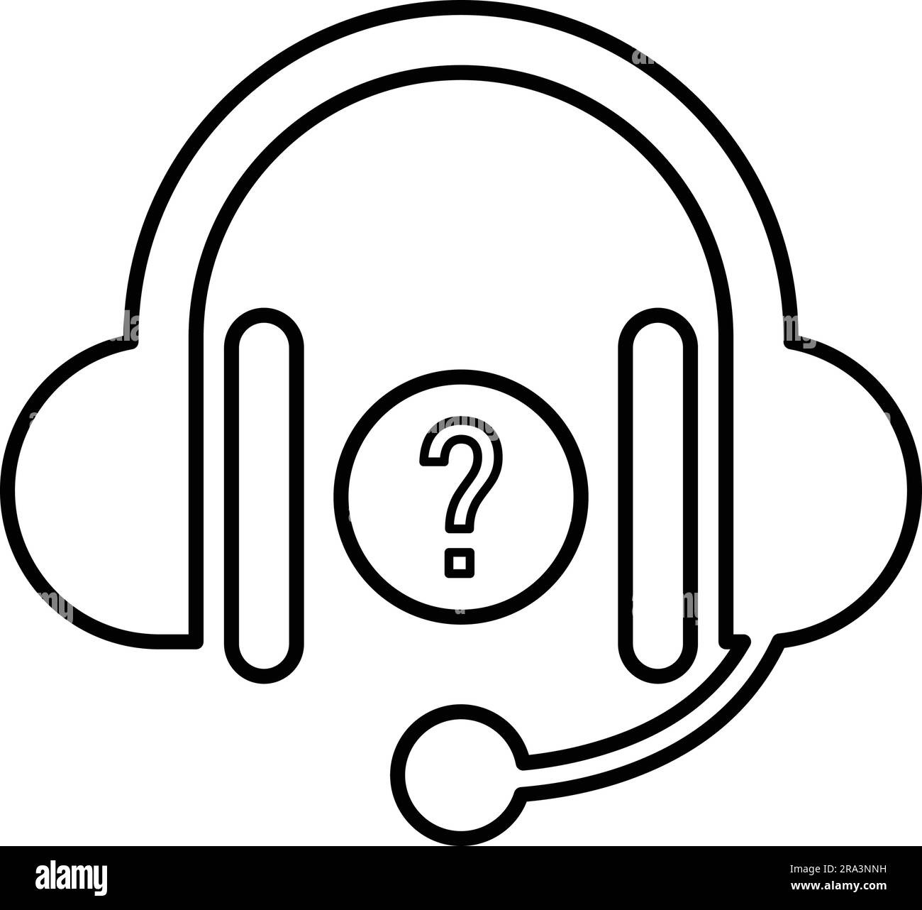 Customer Help icon. symbol for use on mobile apps, print media and web ...