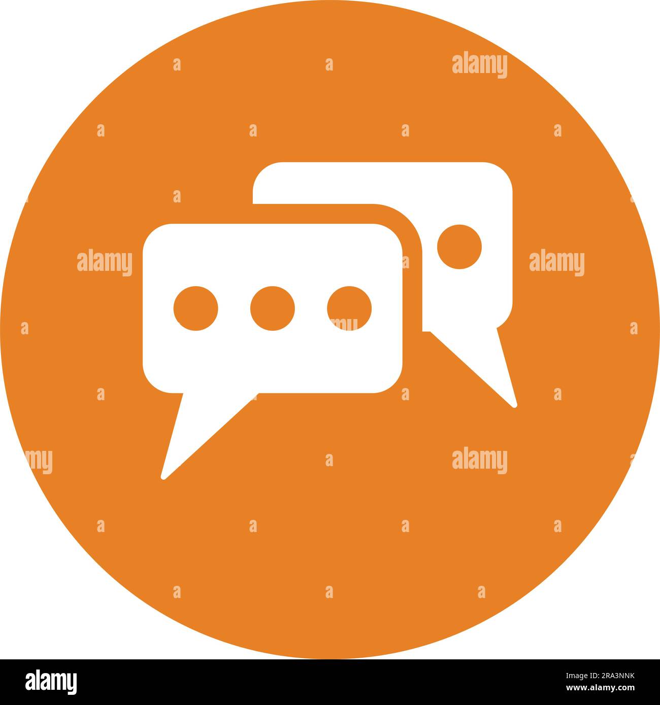 Chat Text Icon. Fully editable vector EPS use for printed materials and ...