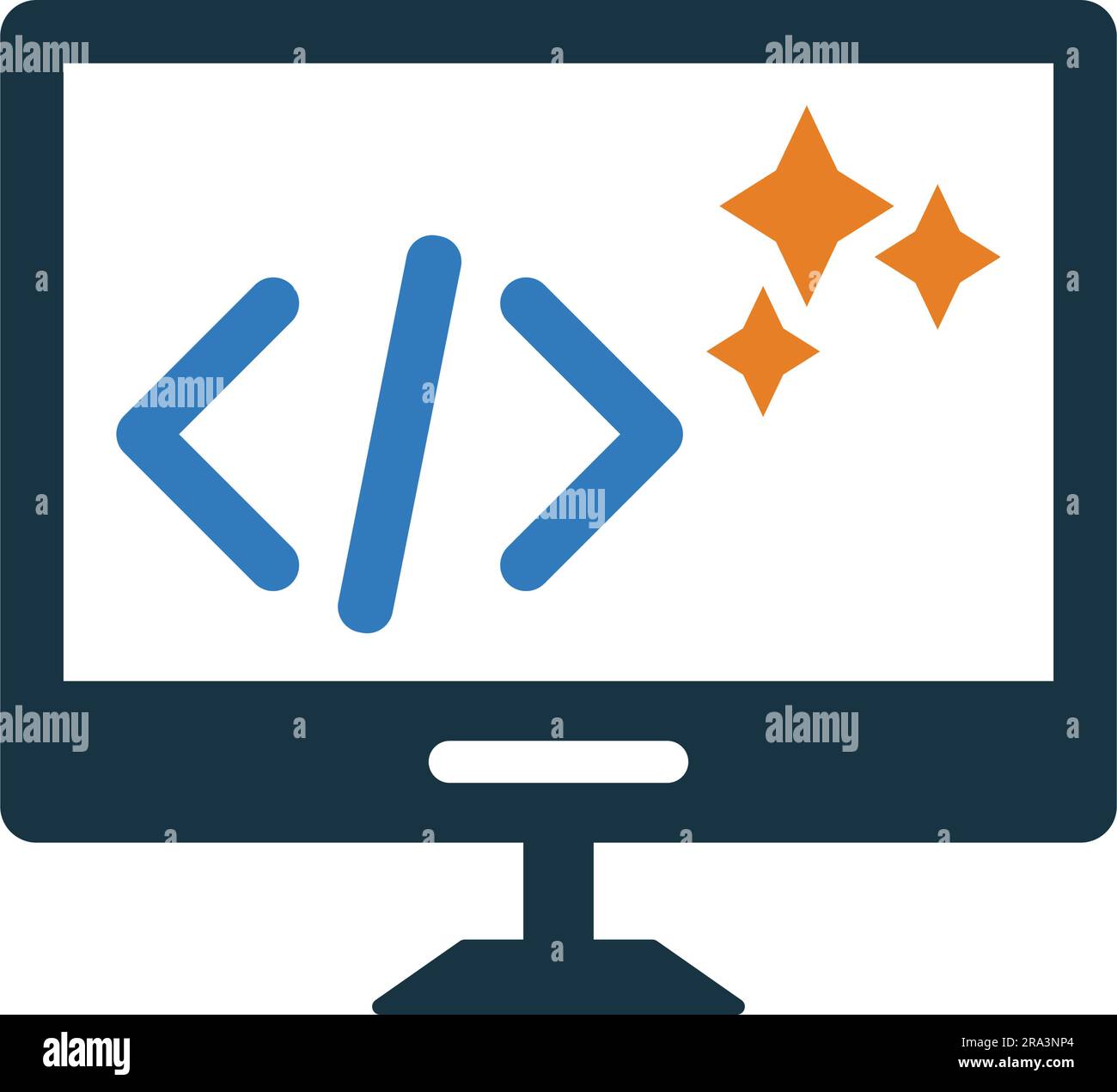 Clean Code icon. Fully editable vector EPS use for printed materials ...