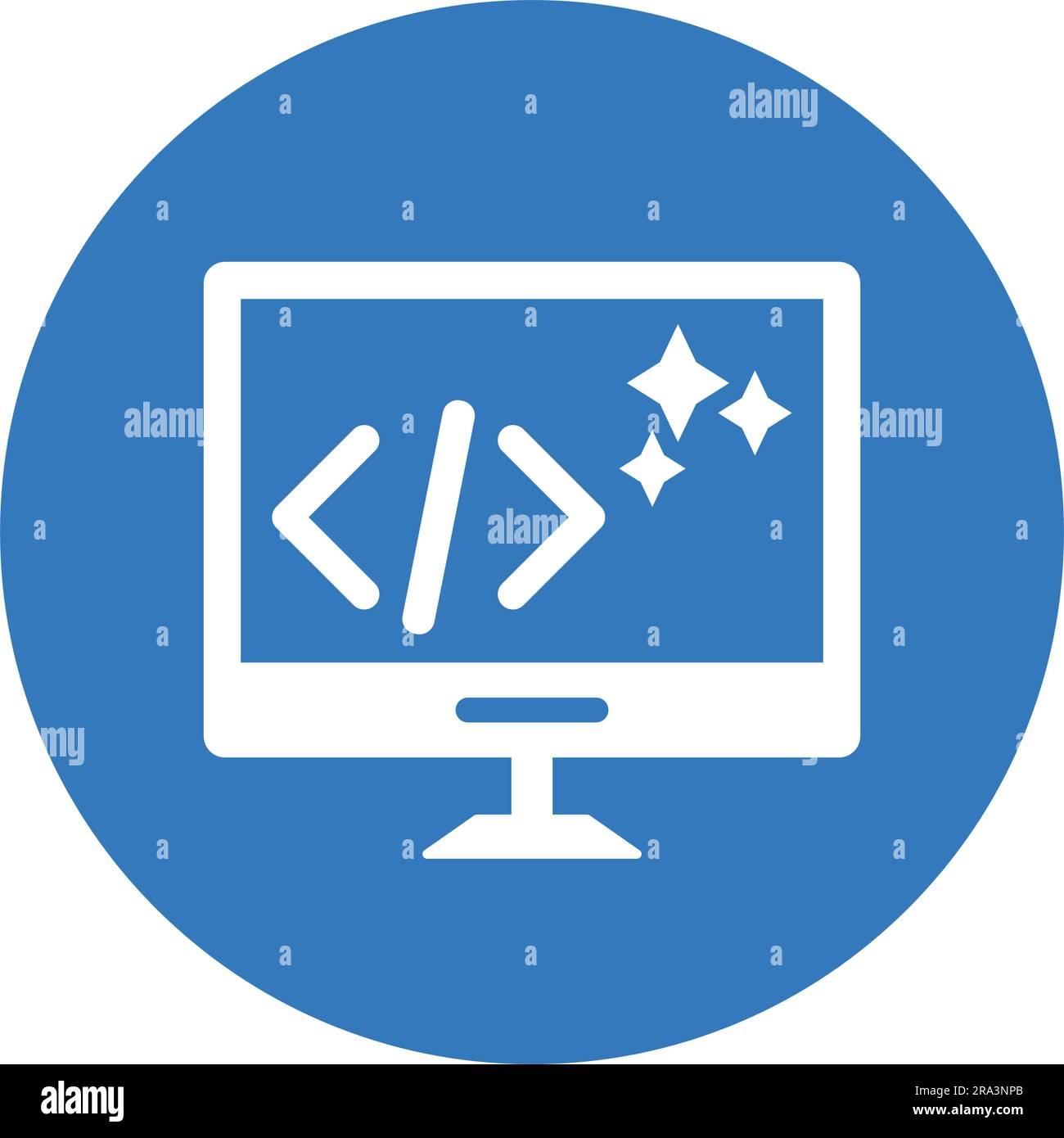 Clean Code icon. Fully editable vector EPS use for printed materials ...