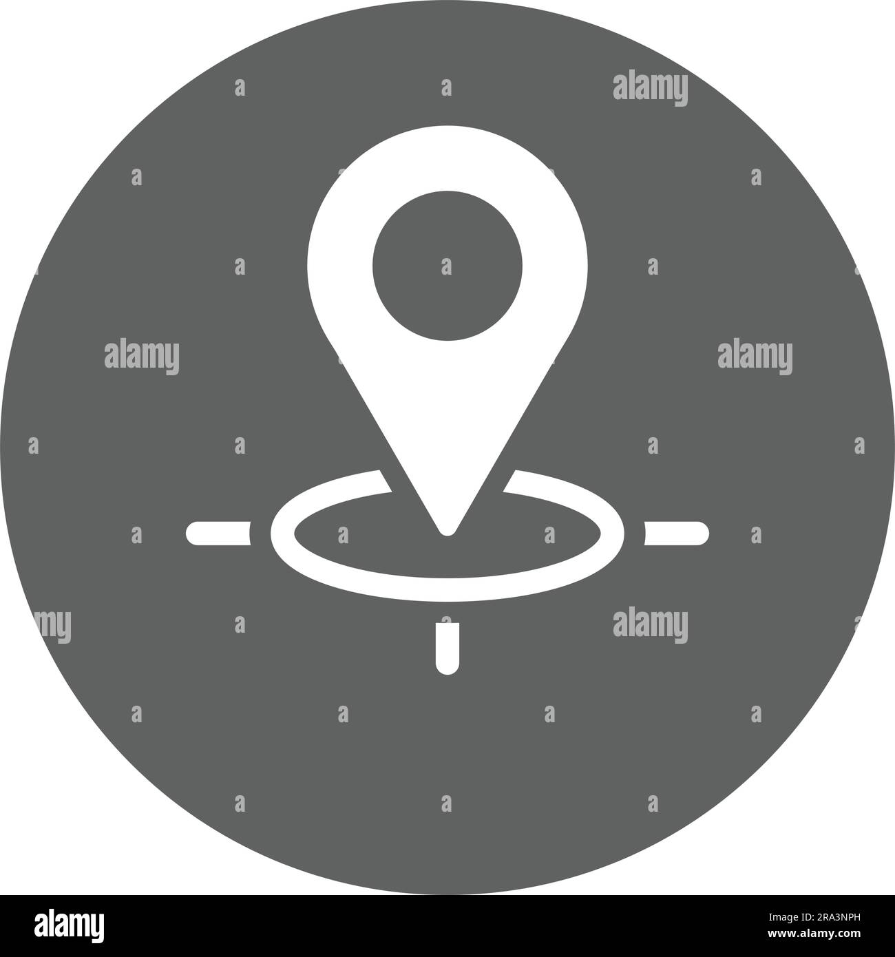 Geo-Targeting icon. symbol for use on mobile apps, print media and web ...