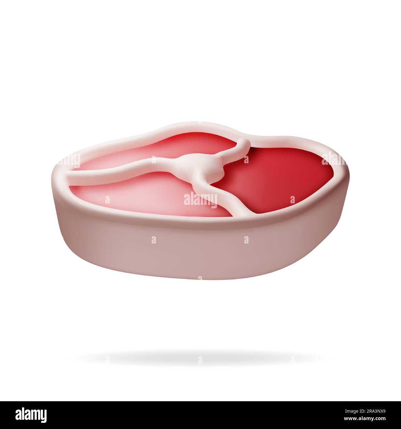 Beefsteak meat product butchery Stock Vector Images - Alamy