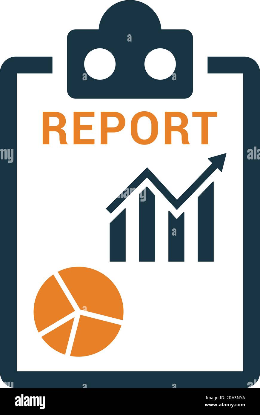 Graphical Report icon. design template vector illustration for graphic ...
