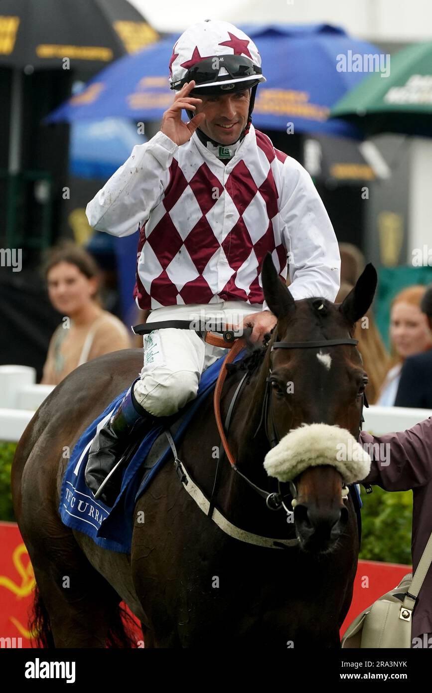 Kodiac Prince ridden by Rory Cleary in the parade ring after winning ...