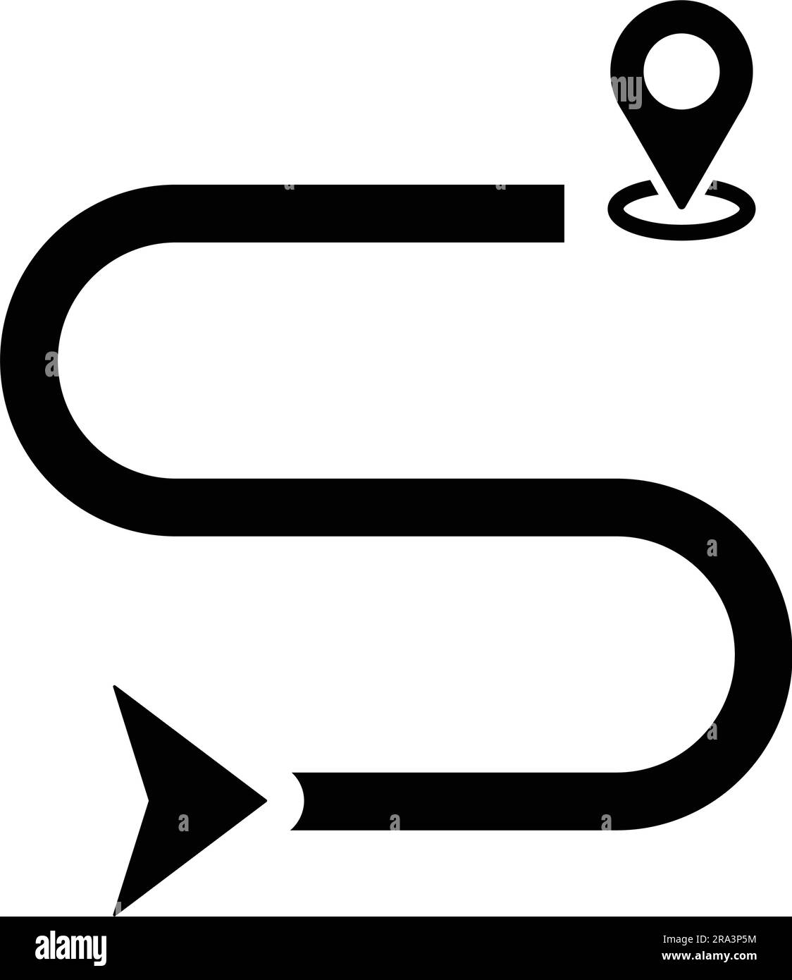 Path icon.. Flat style vector EPS use in infographics,web design ...