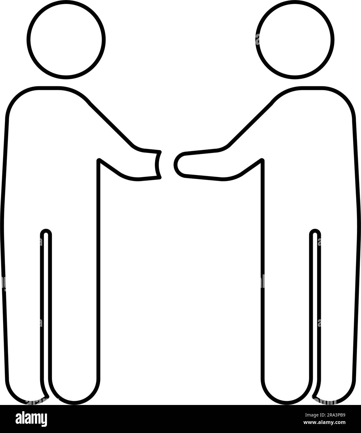 Handshake icon. design template vector illustration for graphic and web ...