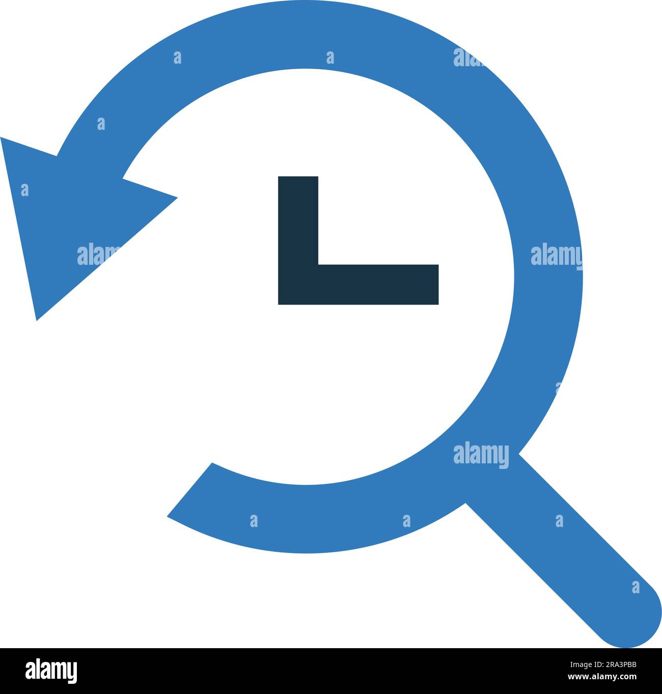 History Search icon. design template vector illustration for graphic ...