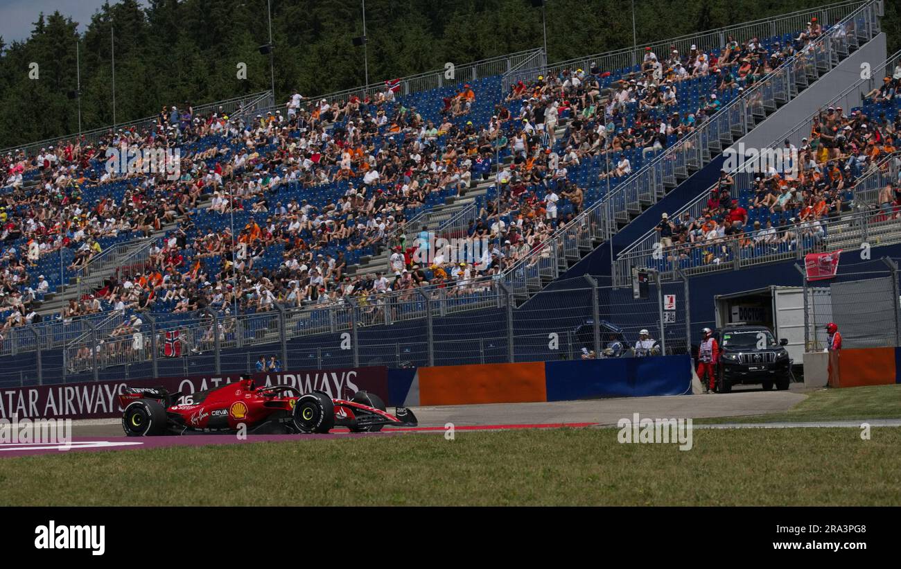 Red Bull Ring Circuit, Spielberg, Austria, June 30, 2023, N°16 Charles ...