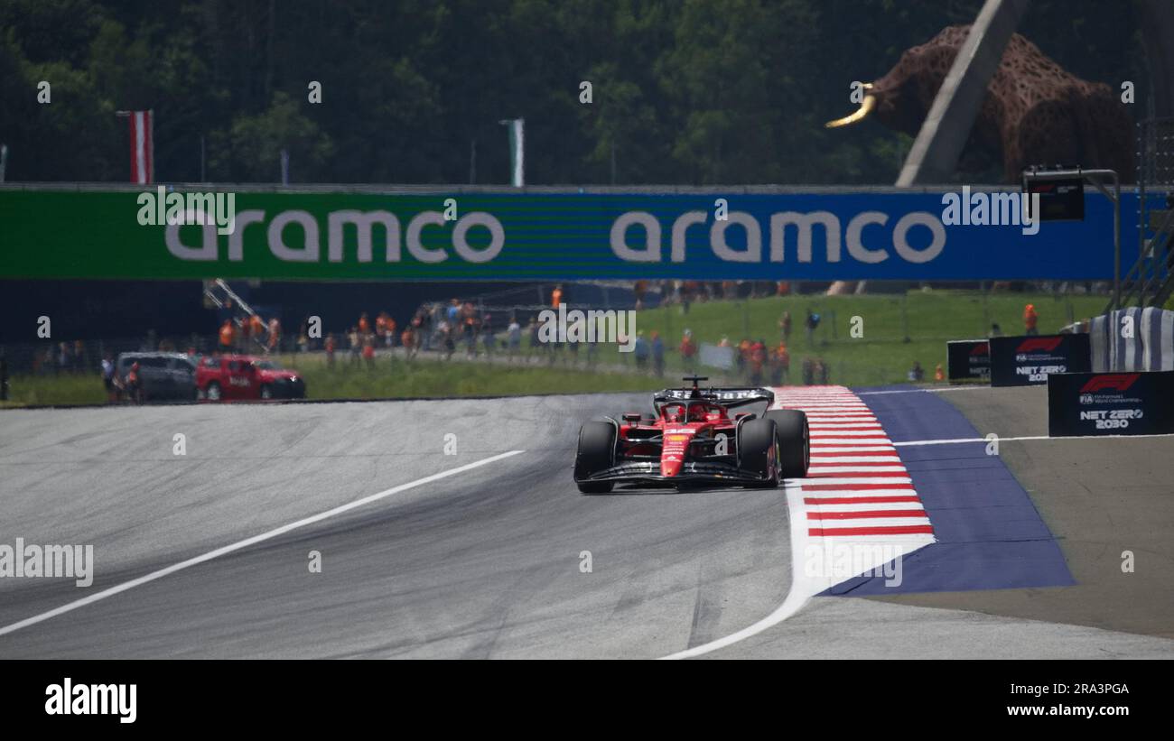 Red Bull Ring Circuit, Spielberg, Austria, June 30, 2023, N°16 Charles ...