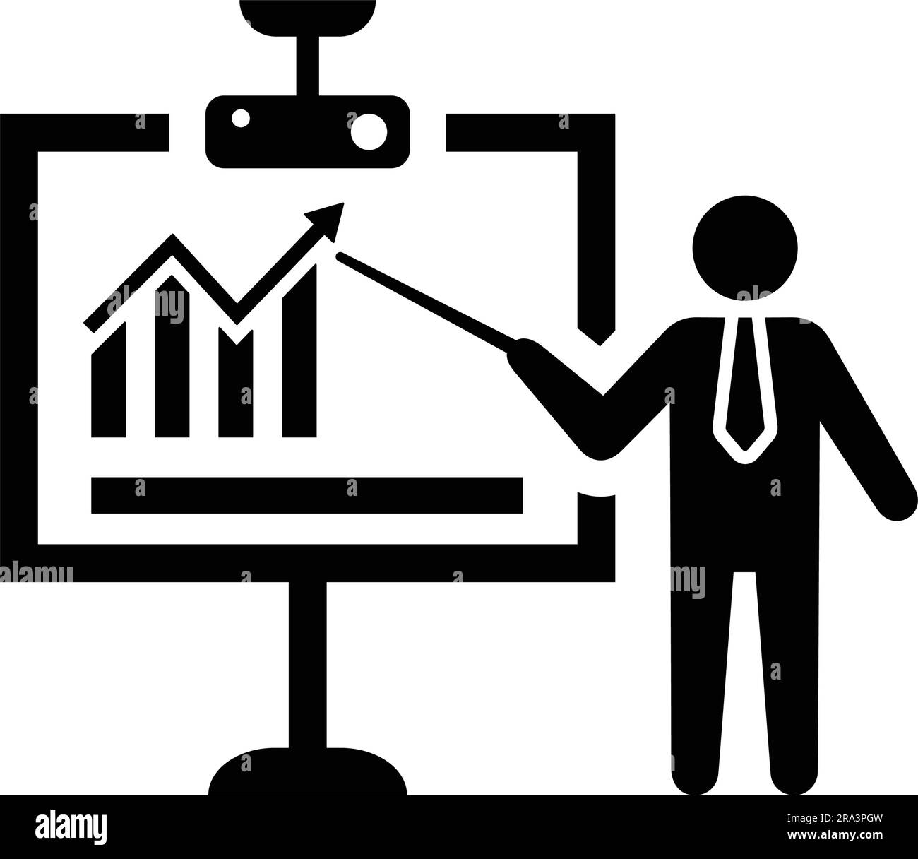 Presentation icon. Flat style vector EPS use in infographics,web design ...
