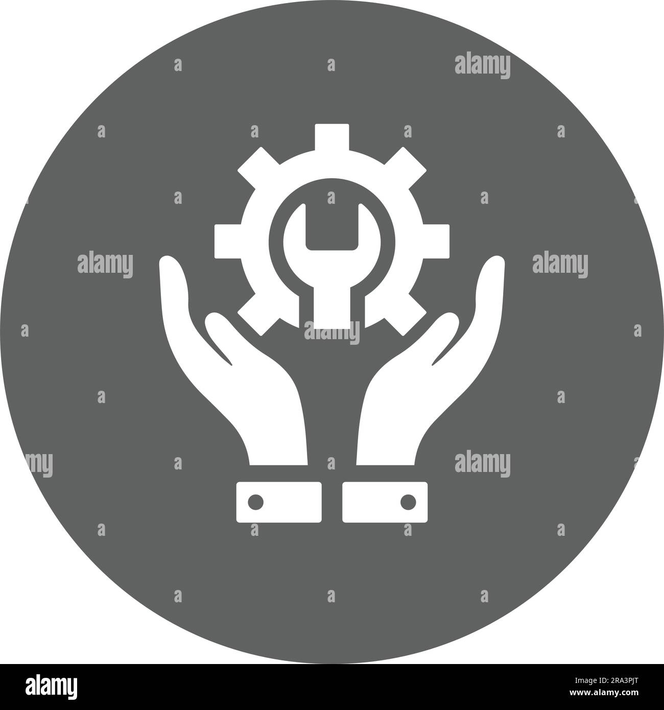 Tech Support icon.. Fully editable vector EPS use for printed materials ...