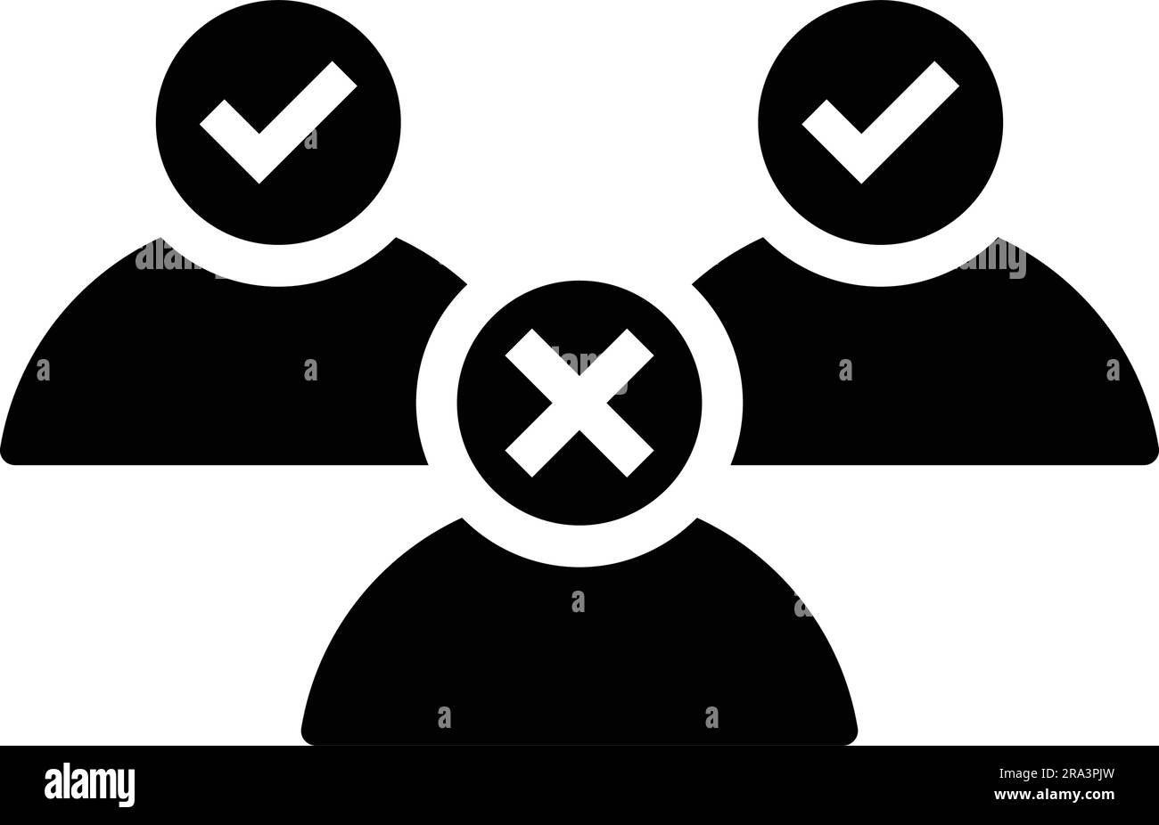 Team Decision icon use in mobile and app development or commercial ...