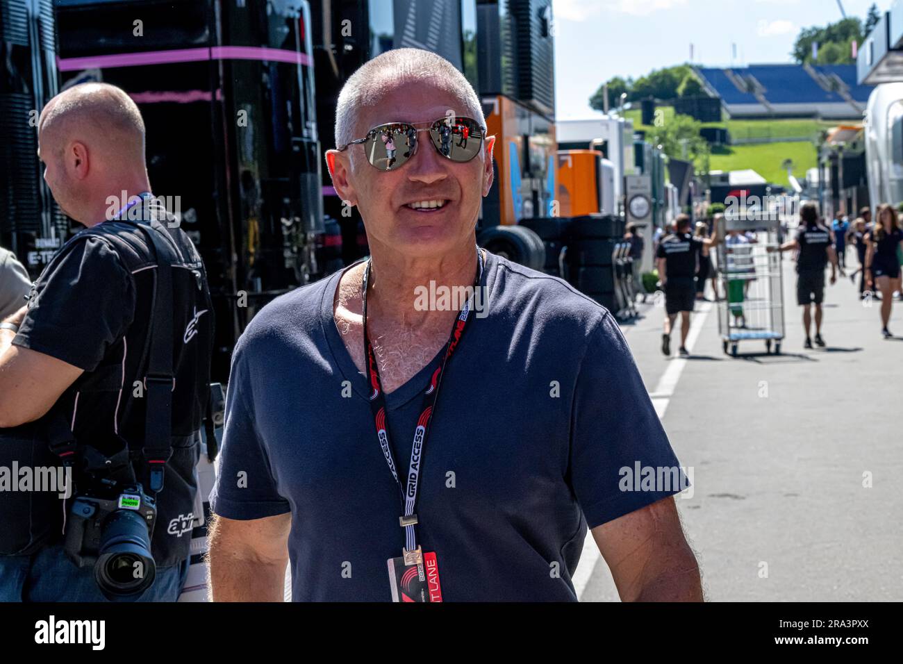 RED BULL RING, AUSTRIA - JUNE 29: Mick Doohan, during the Austrian ...