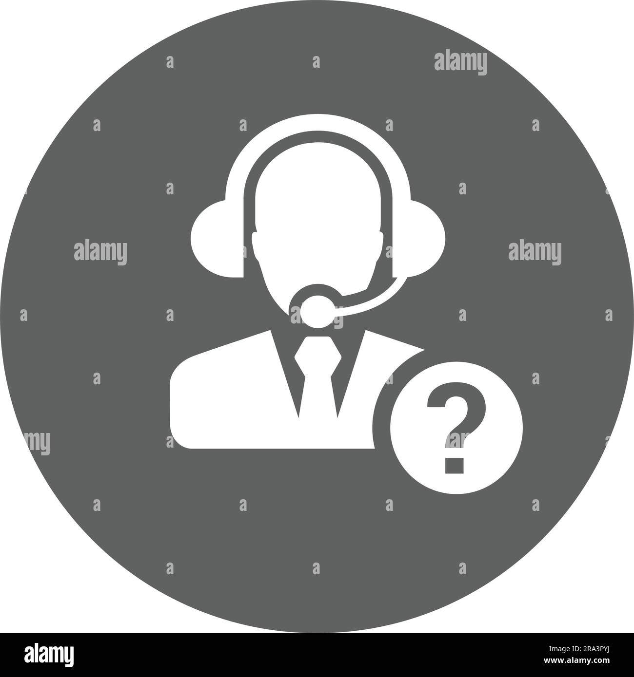 Technical Help icon. Fully editable vector EPS use for printed ...