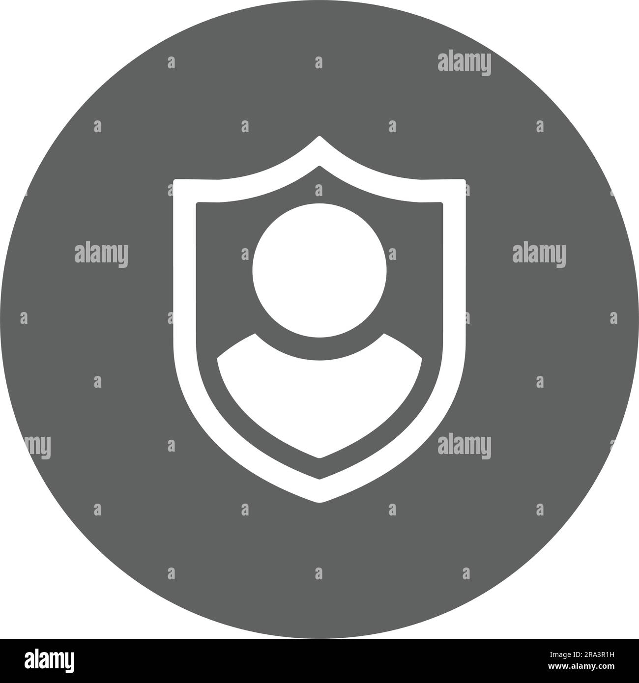 User Protection icon.. Fully editable vector EPS use for printed ...